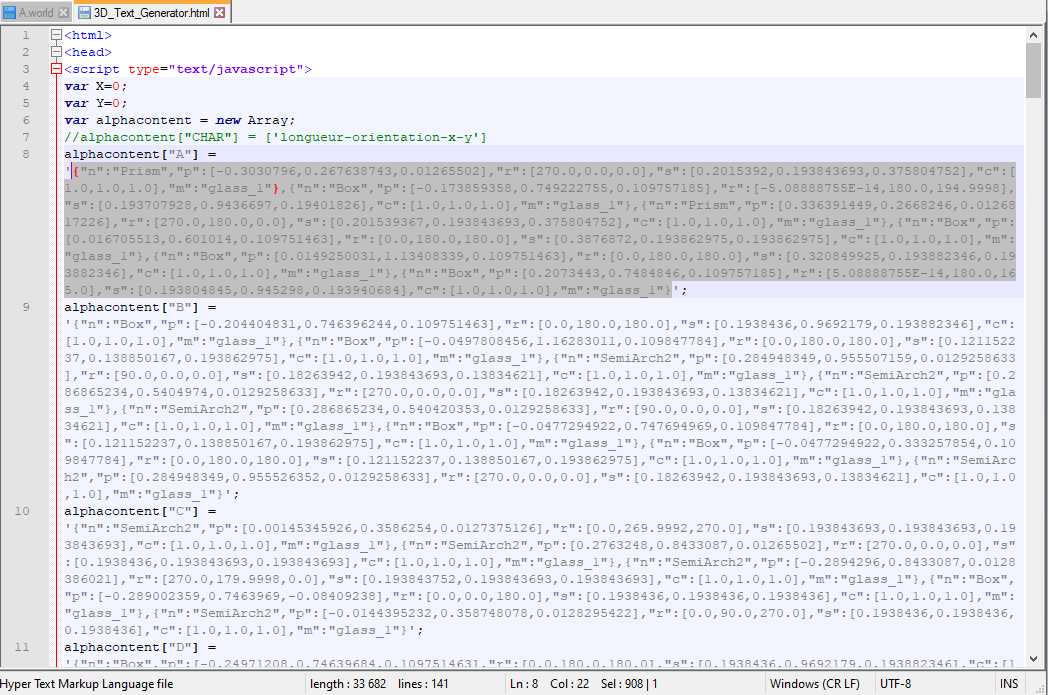 Text Editor for World Editor v2 - Page 2 - World Editor - 3DXChat Community