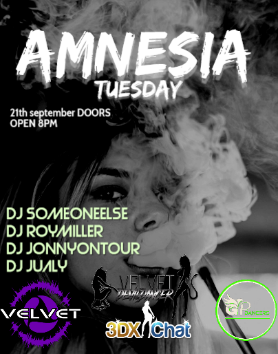 AMNESIA CLUB - Events and Activities - 3DXChat Community