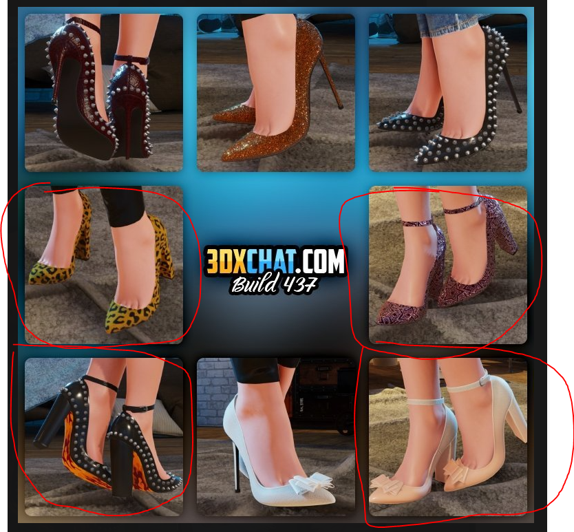Am I Blind Or Are These Heels Missing Ideas And Suggestions 3dxchat Community