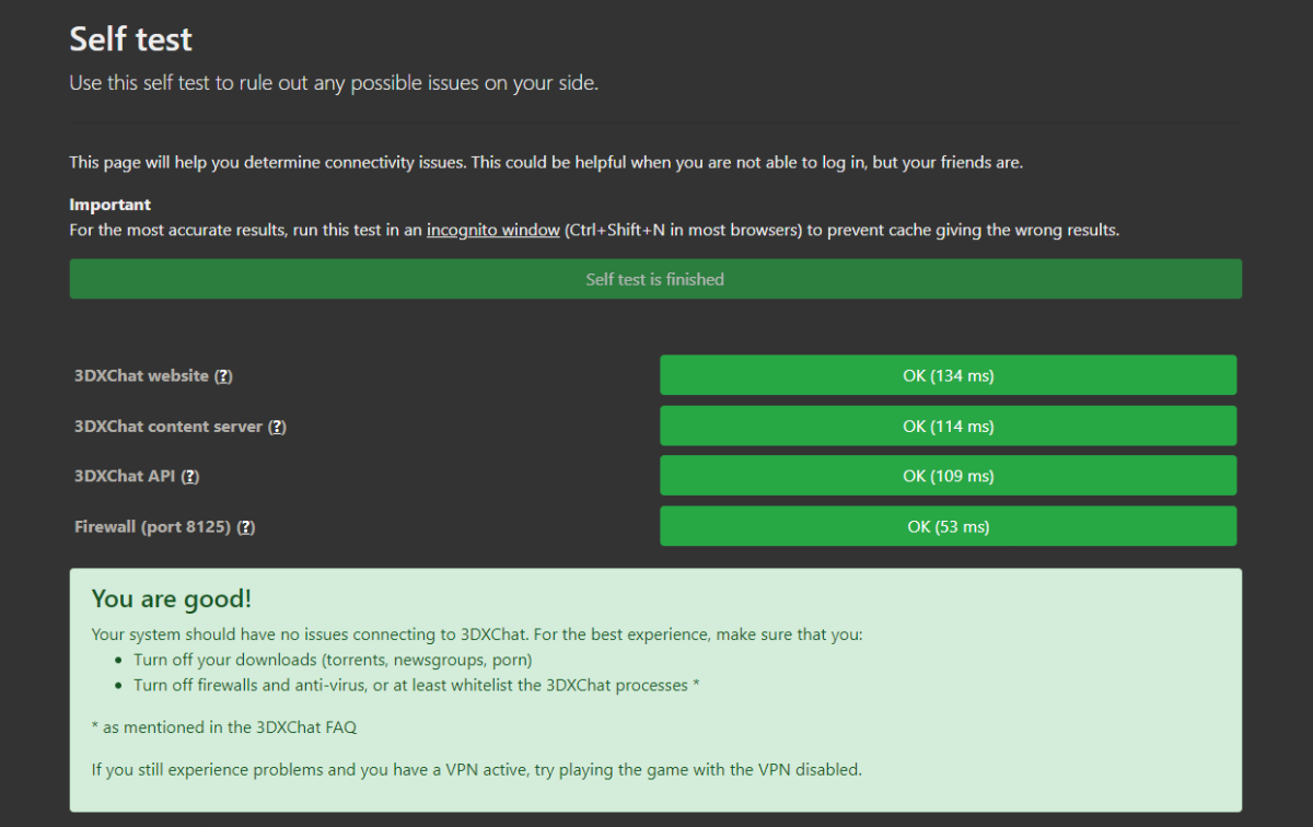 game doesnt load anything after login - Technical Support - 3DXChat ... game doesnt load anything after login - Technical Support - 3DXChat ...