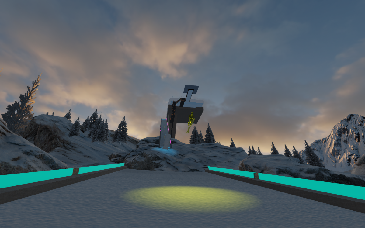 The 1sth SKIJUMP Area in 3dx Chat - Room presets - 3DXChat Community