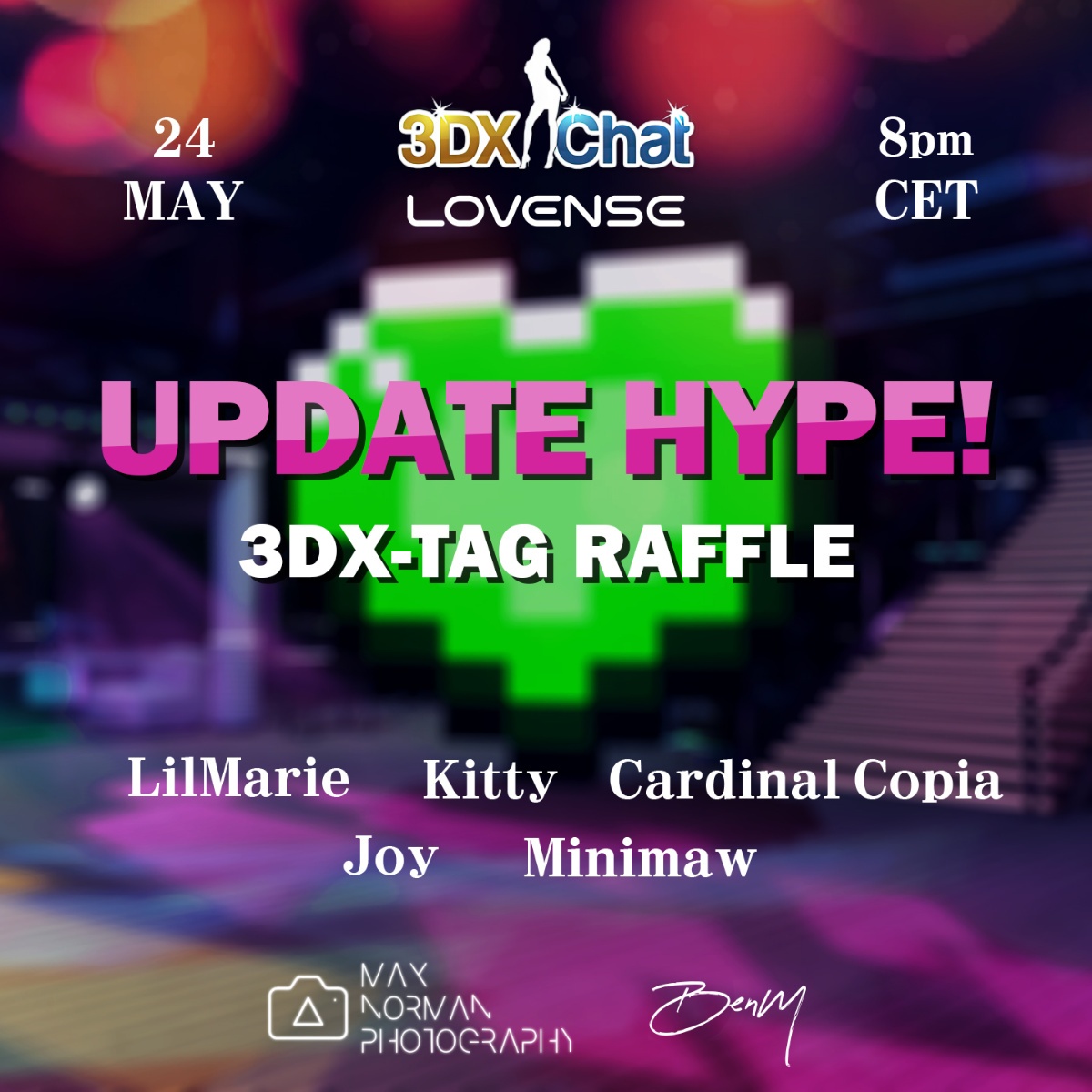 Update Hype! Party - Community Corner - 3DXChat Community